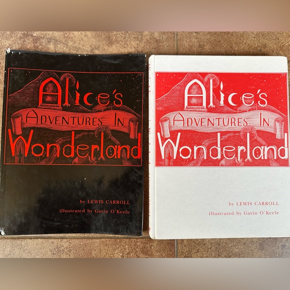 Carroll Foundation | Other | Vintage 99 Alices Adventures In Wonderland Gavin Okeefe Unique ...